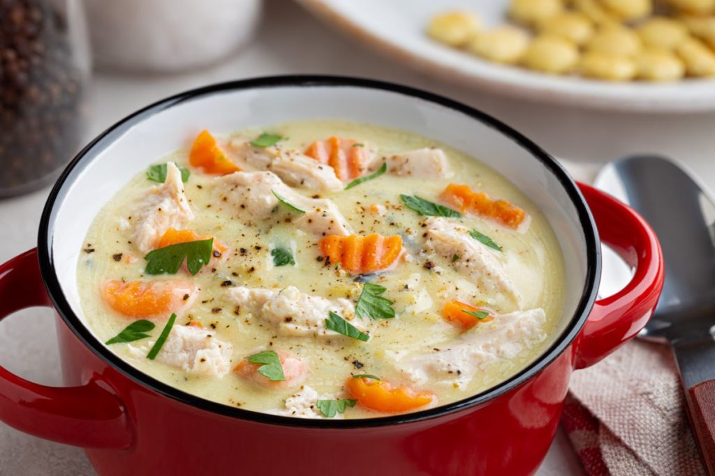 Creamy Chicken Soup - Eatability